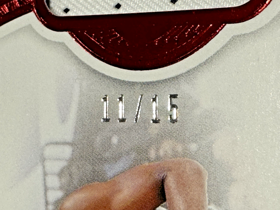 Tyrese Maxey 2024-25 Flawless Game Worn Patch Auto Ruby /15 | eBay