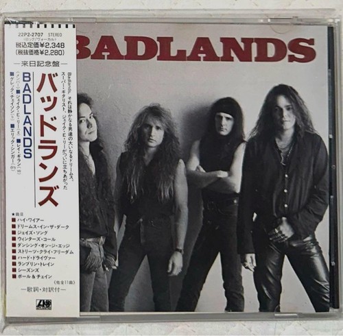 BADLANDS CD Japan Edition Vintage 1989 Rare Obi | eBay
