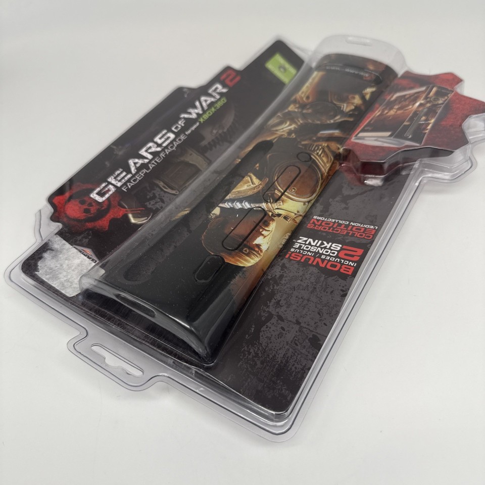 Gears of War 2 Xbox 360 Faceplate + Console Skinz MadCatz | eBay