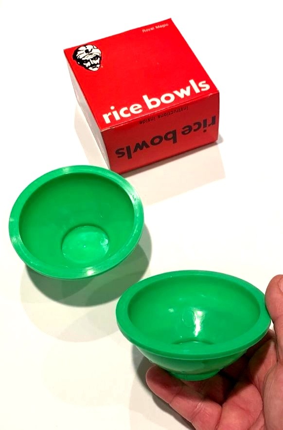 CHINESE RICE BOWLS Plastic Set Royal Magic Trick Appearing Changes To ...
