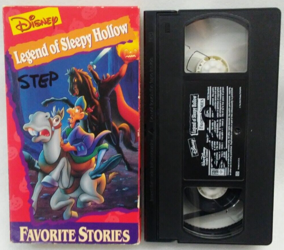 VHS Disneys Favorite Stories - The Legend of Sleepy Hollow (VHS 1993 ...