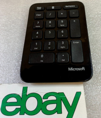 Microsoft 1558 Sculpt Ergonomic Number Key Pad Bluetooth w/ Free S/H | eBay