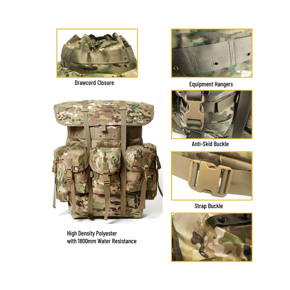 MT Military Alice Pack Army Survival Combat ALICE Rucksack Backpack | eBay