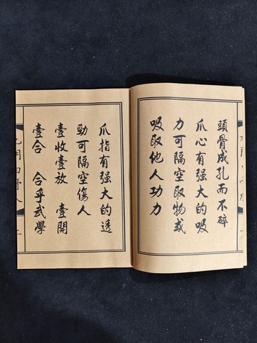 Vintage Chinese Martial Arts 3 Books Thread-Bound - Jiu Yin Bai Gu Zhao ...