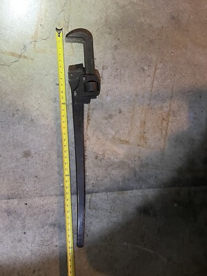 Vintage 36” Trimo Pipe Wrench Trimont Mfg Manufacturing | eBay