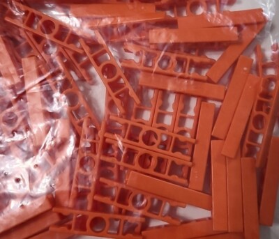 74 Knex Orange Ladder 2-Way Straight Connectors - Standard K'nex Parts ...