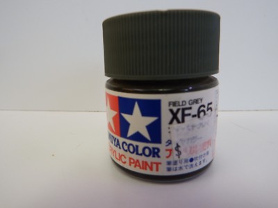 Tamiya - COLOR ACRYLIC PAINT MINI 23 ml - XF-65 FIELD GREY | eBay