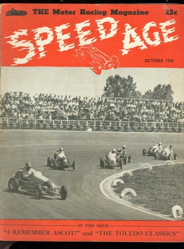Speed Age 10/1948-The Motor Racing Magazine-Little 500-Troy Ruttman ...