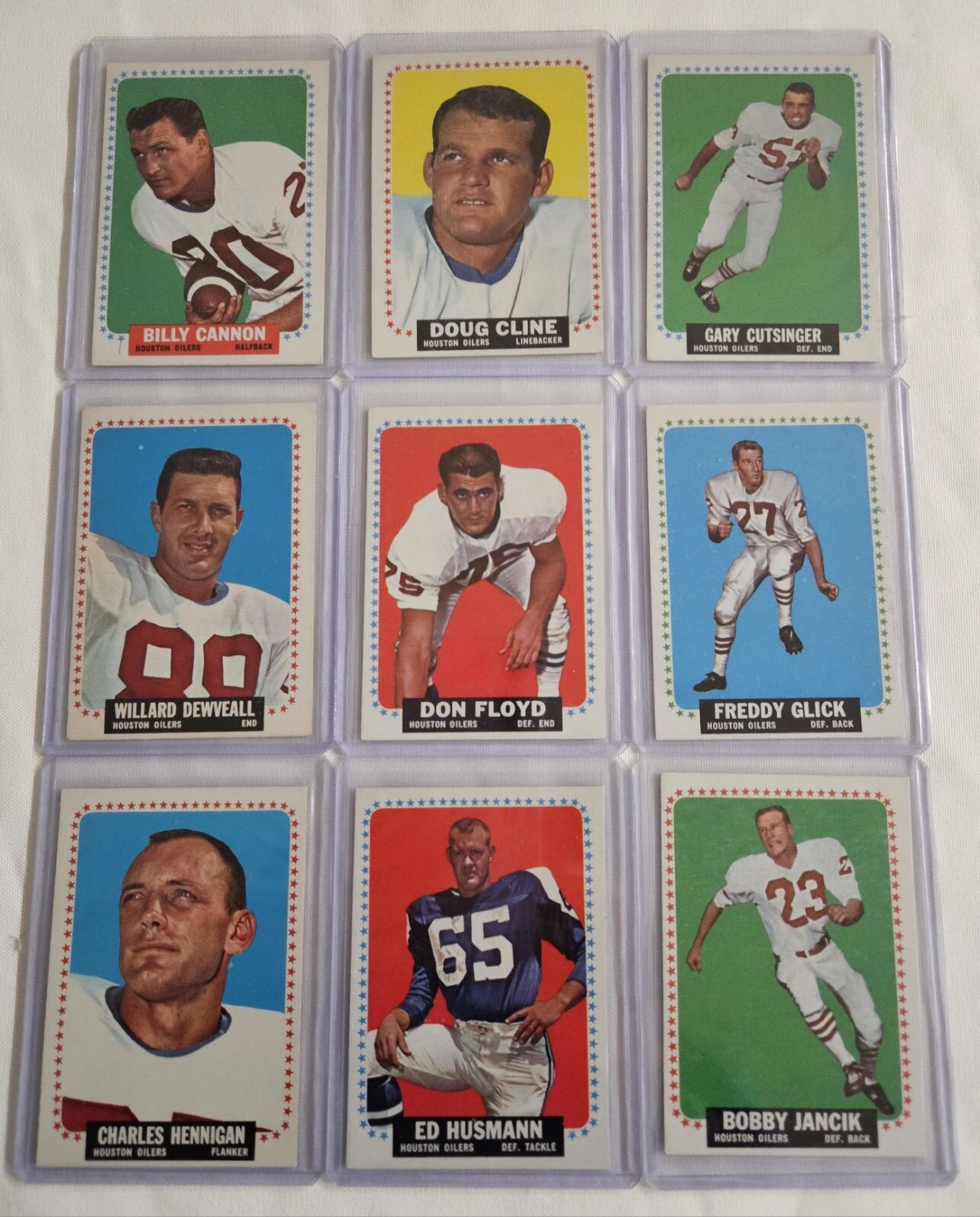 1964 Topps Football Complete Set W/All HOF’s GRADED MINT (BEST DEAL ON ...