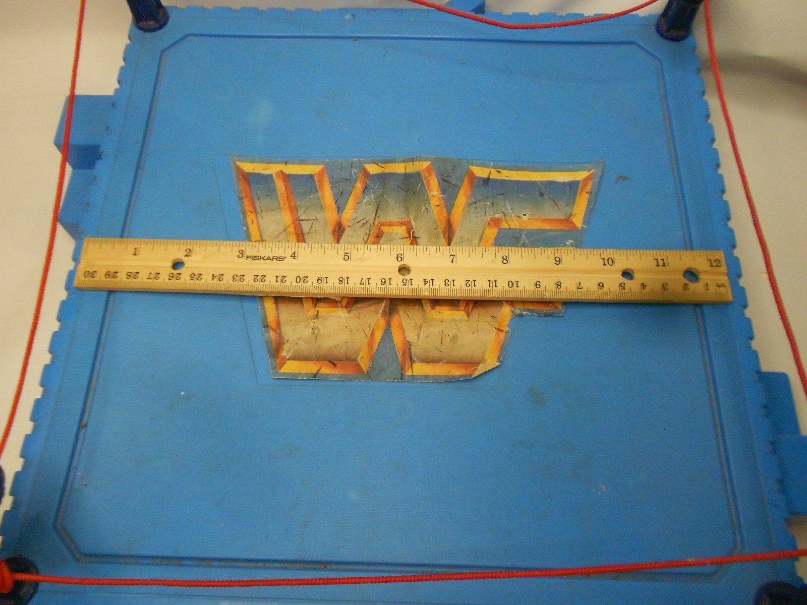 Vintage 1989 WWF WrestleMania Wrestling Toy Ring 80s *FREE SHIPPING* | eBay