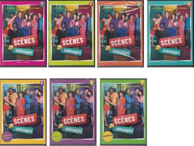 LOT 7 DVD SCENES DE MENAGE SAISON 1 VOLUME 1 A 4 ET SAISON 2 VOLUME 1 A ...