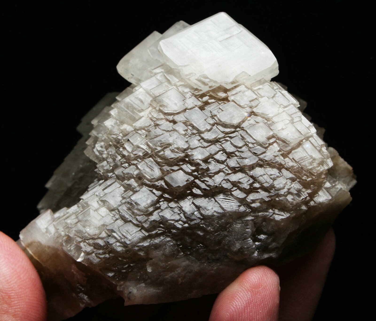 New find Rare Beauty White Ladder Calcite Crystal Mineral Specimen | eBay