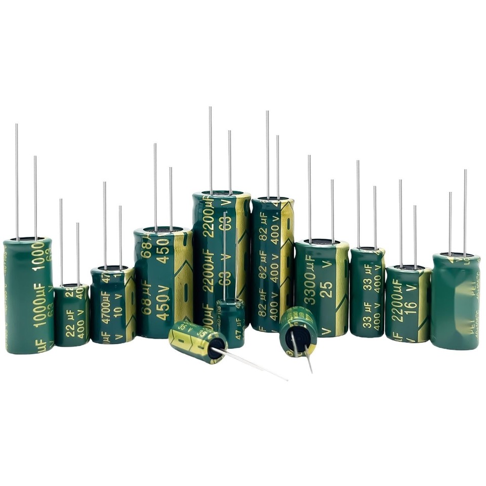 4.7uF 50V Aluminum Electrolytic Capacitor 5x11mm Radial Lead Component ...