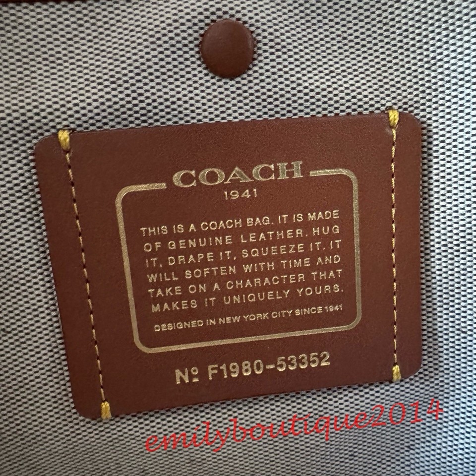 Coach 1941 Harmony Glovetanned Suede Leather Black Medium Hobo Tote Bag ...