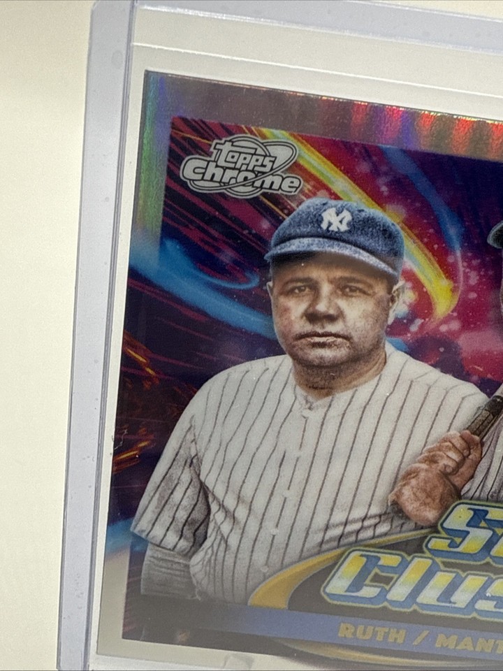 2025 Topps Cosmic Chrome Star Clusters - Babe Ruth, Mickey Mantle ...