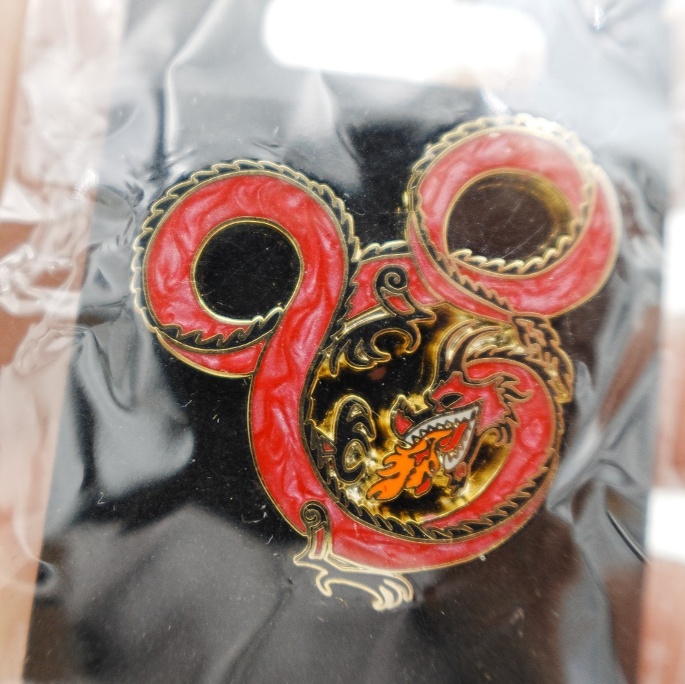 Disney Pin - Dragon Mickey Head LE 1500 Hong Kong WDI | eBay UK