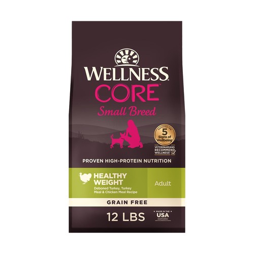 CORE Grain-Free High-Protein Small Breed Dry Dog Food, Natural ...