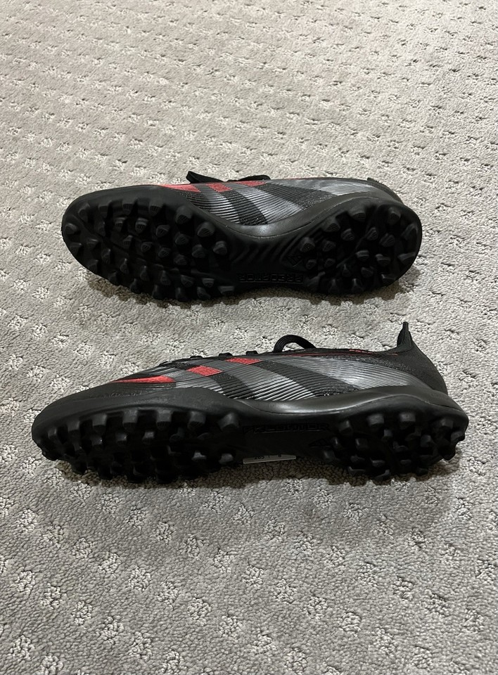NEW Adidas Predator League TF Turf Soccer Shoes Black Red ID3768 Men’s ...