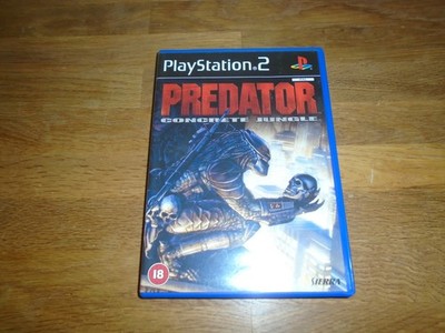 Sony Playstation 2 Game PAL - Predator: Concrete Jungle - Complete ...