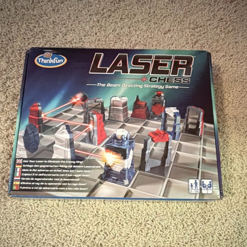 ThinkFun Laser Chess Strategy Game, Batteries Included, 2 Players, 8 ...