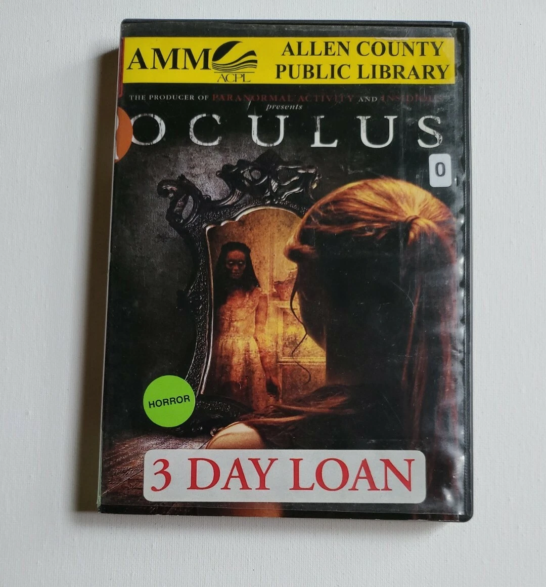 Oculus Dvd Cover