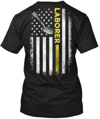 Laborer Laborer Tee T-Shirt Made in the USA Size S to 5XL | eBay