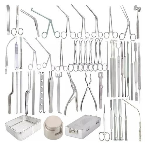 60 Pcs Septoplasty Set For Surgery to Correct Deviated Septum Nasal ...