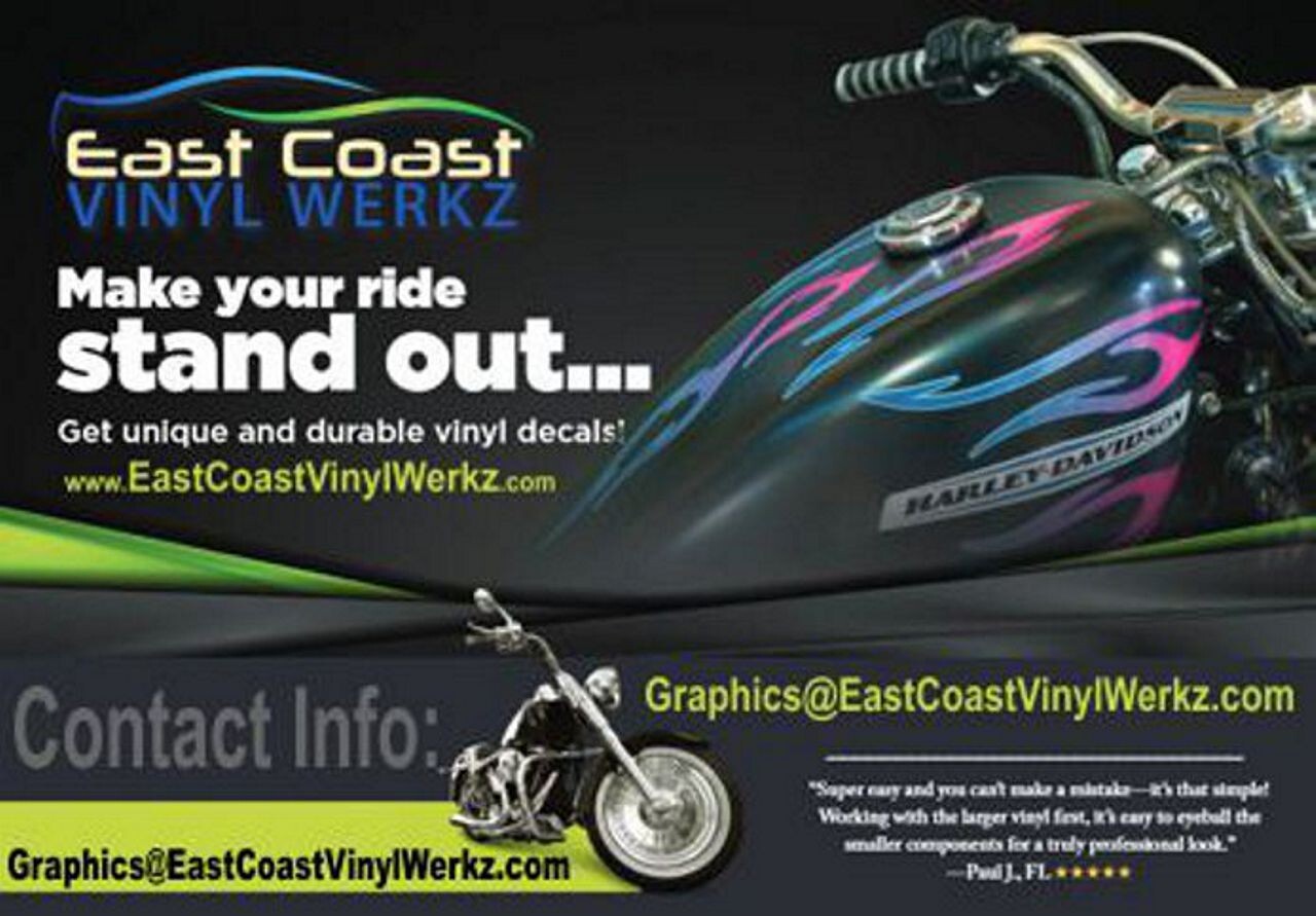 Motorcycle Flame decal Kit Layered - 10pc set - For Harley Honda Indian ...