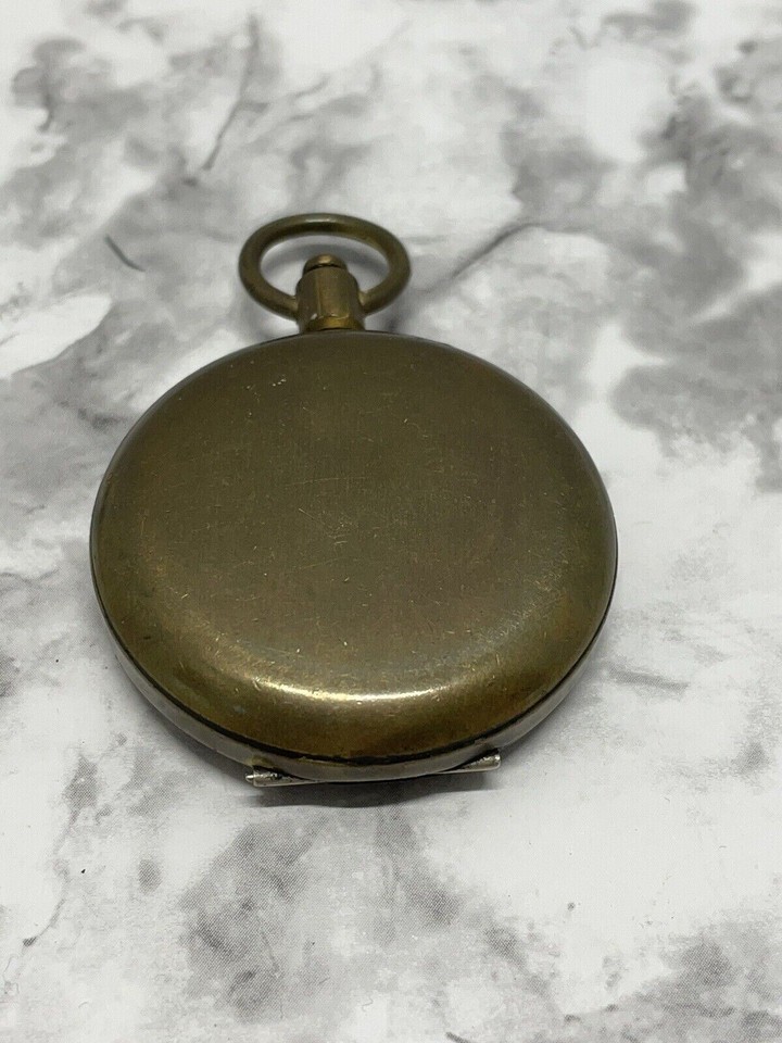 US WW11 WW2 Compass S&W NY Schwab & Wuischpard Vintage Antique Military ...