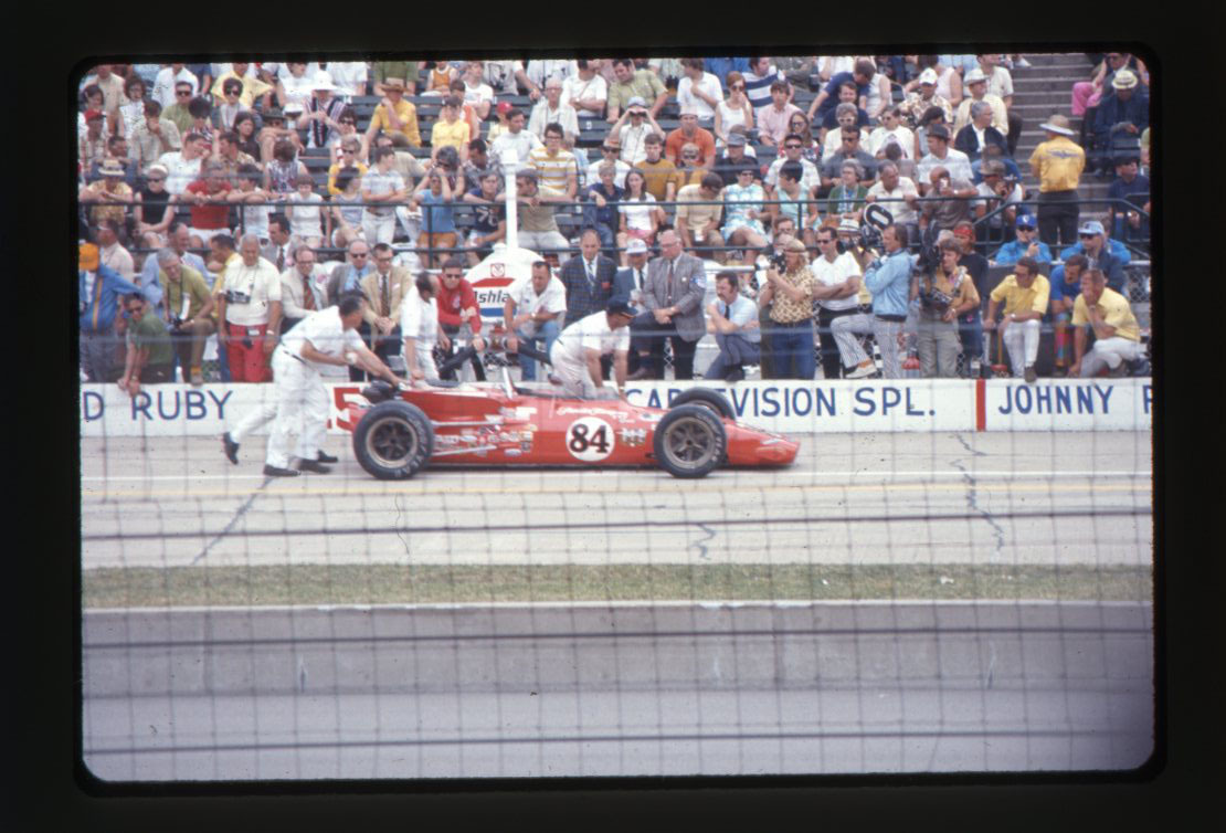 1970 George Snider #84 Coyote/Ford - Indy 500 - Vintage 35mm Race Slide ...