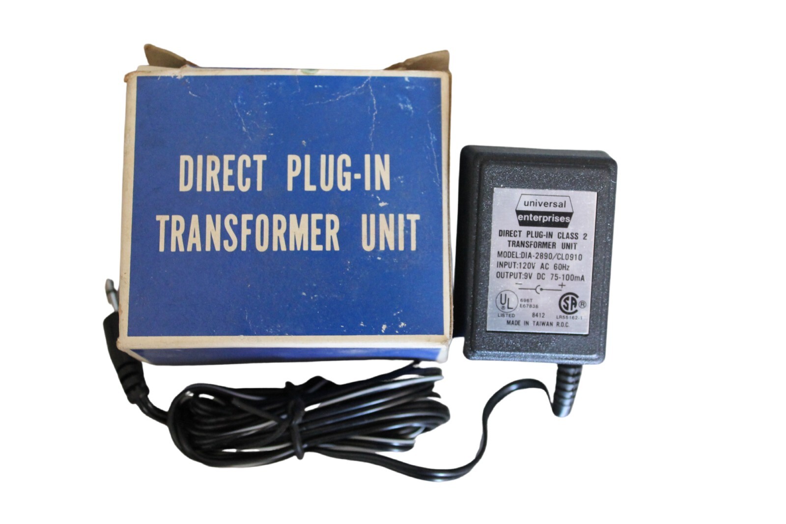 New Universal Enterprise Direct Plug In Class 2 Transformer Unit DIA ...