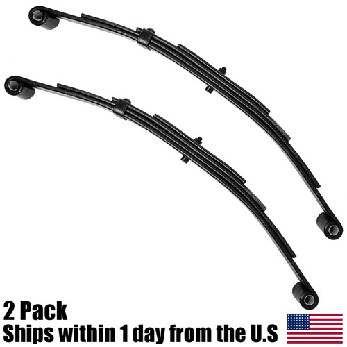 2PK Trailer 4 Leaf Spring Double Eye 25-1/4" 1750 lbs Capacity Per ...