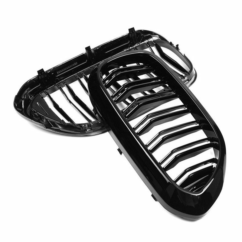 Shiny Black Front Kidney Grille For 2017-2018 BMW G30 G31 5-Series 530i ...