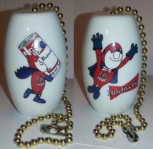 A Charming Set of 2 Budman Ceiling Light / Fan Pull | eBay