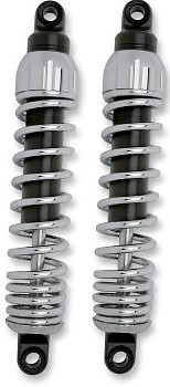 Progressive Suspension 13" Chrome 444 Series Shocks for 80-21 Touring ...
