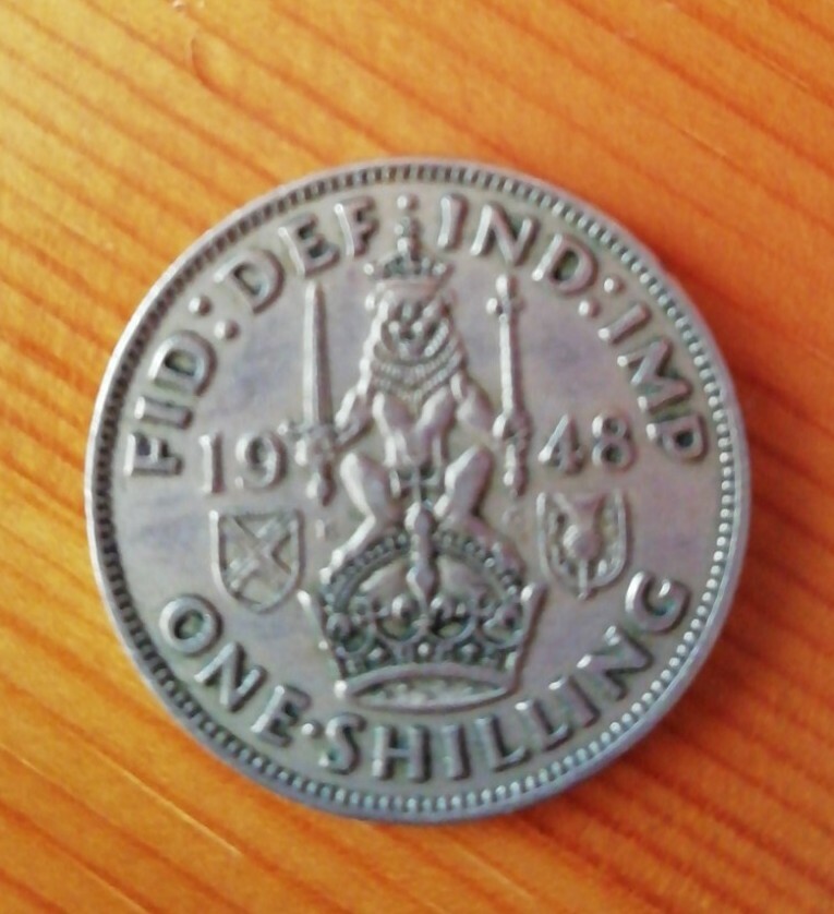 One Shilling Coin 1948 George VI (Scottish) - 75 years old #8 | eBay UK