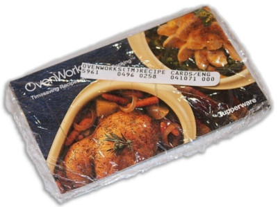 Tupperware Recipe Cards Set OvenWorks New Sealed | eBay