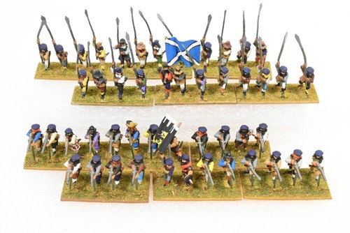15mm Scot Renaissance Pike & Shot 40mm Bases Minifigs Mini Figures Lot ...