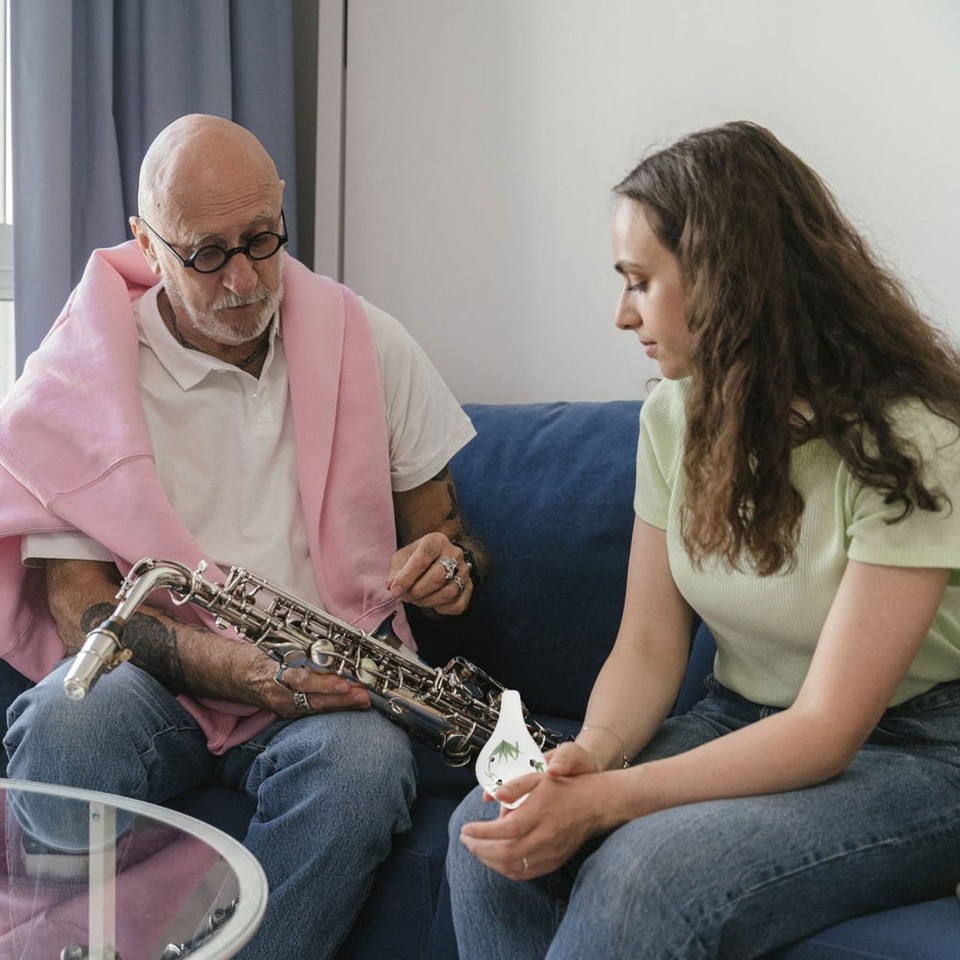 Beginner Ocarina Kids Musical Instruments Portable 6-hole Ceramic ...