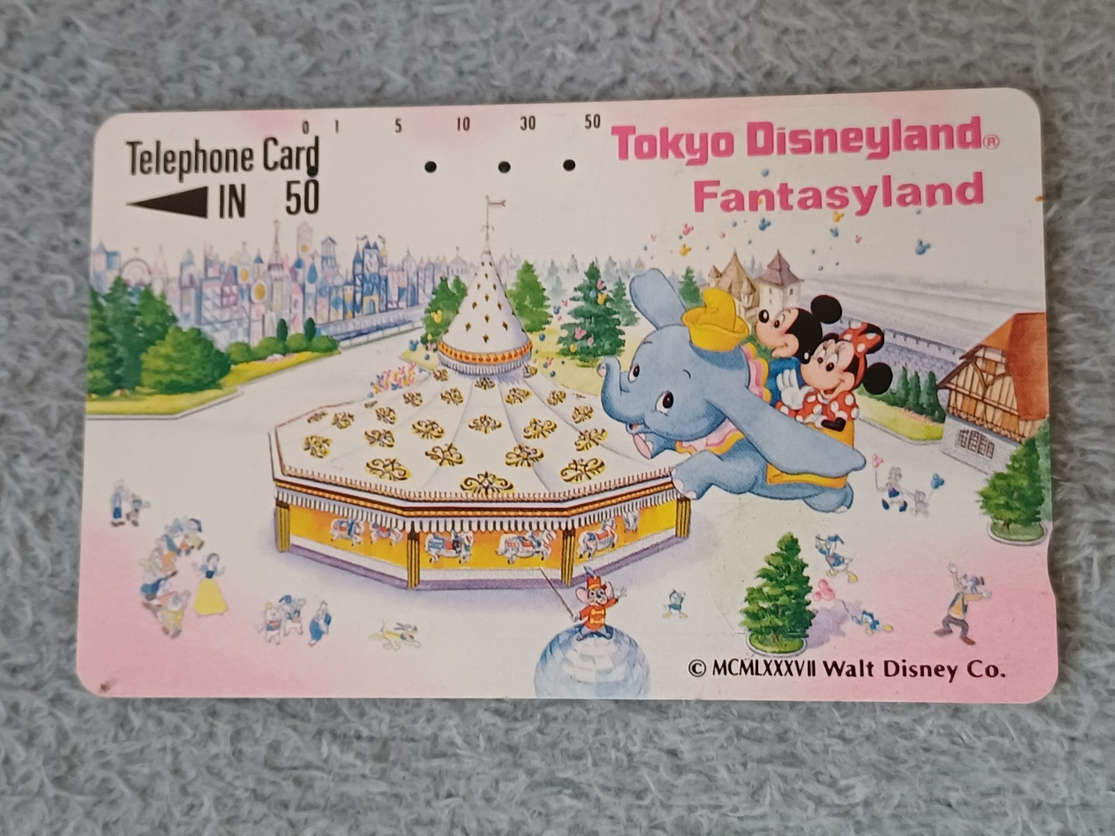 Phone Card Japan Disney 02 - Merry Christmas | eBay UK