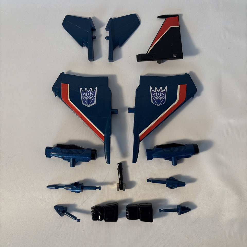 Vintage Original 1984 G1 Transformers Thundercracker Jet Accessory ...