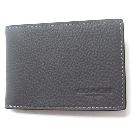 [Coach] Card Case Outlet Leather Business Card Holder Card Case Men's ...