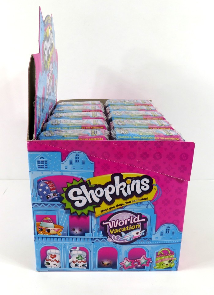 Shopkins World Vacation Season 8 The Americas NEW Sealed 30 Blind Pack ...