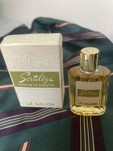 RARE VTG NEW Eau De Toilette Sortilege 1/3 Oz By Le Galion **FULL ...
