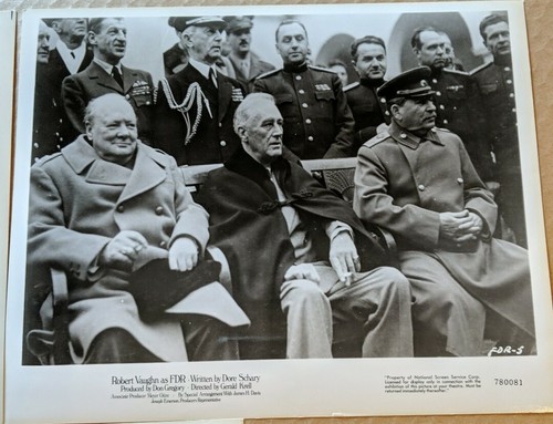 FDR Lot 3 Original Movie Photos ROBERT VAUGHN 1978 Franklin D Roosevelt ...