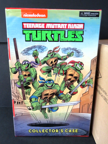 2017 SDCC Exclusive NECA TMNT Collector's Case 8-Pack Action Figure Set ...