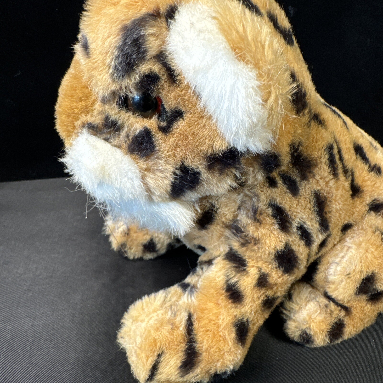 Walmart Leopard Cub Baby 9" Plush Stuffed Animal Toy Beans Vintage ...