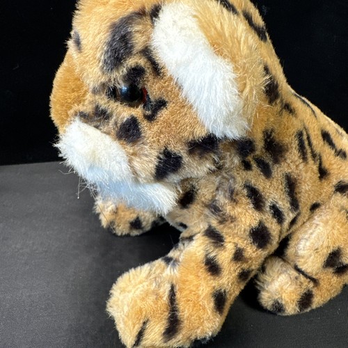 Walmart Leopard Cub Baby 9" Plush Stuffed Animal Toy Beans Vintage ...