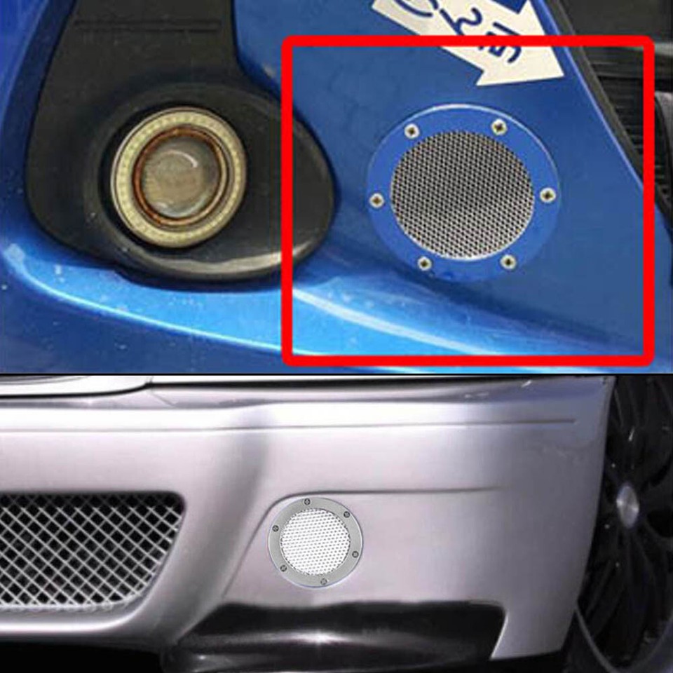 Universal Car Racing Air Duct Grill Bumper Vent inlet Cold Air intake ...