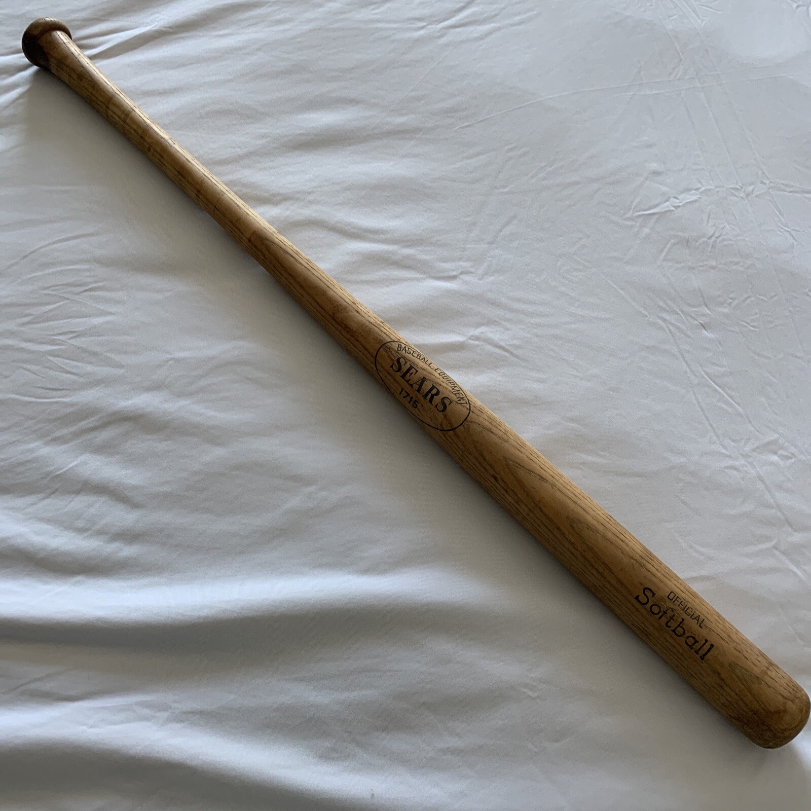 Vintage Sears Baseball Wood Official Softball Bat 1715 26.24 oz. 34" | eBay